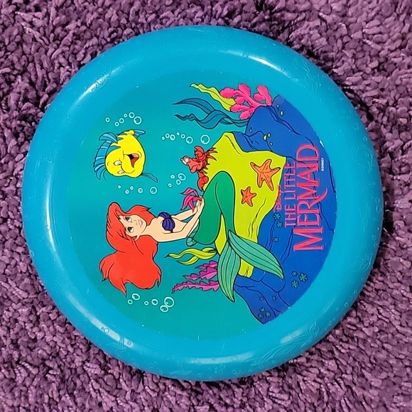 Disney | Other | Vintage Little Mermaid Frisbee | Poshmark
